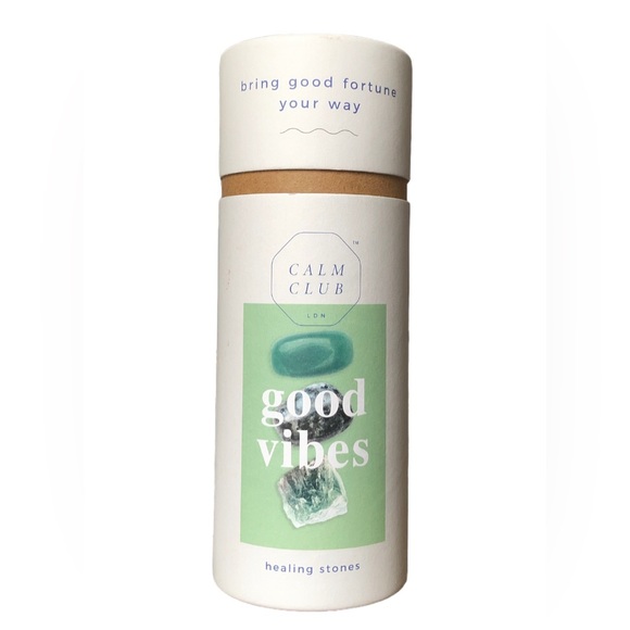 Calm Club | Accents | Calm Club Good Vibes Healing Stones | Poshmark